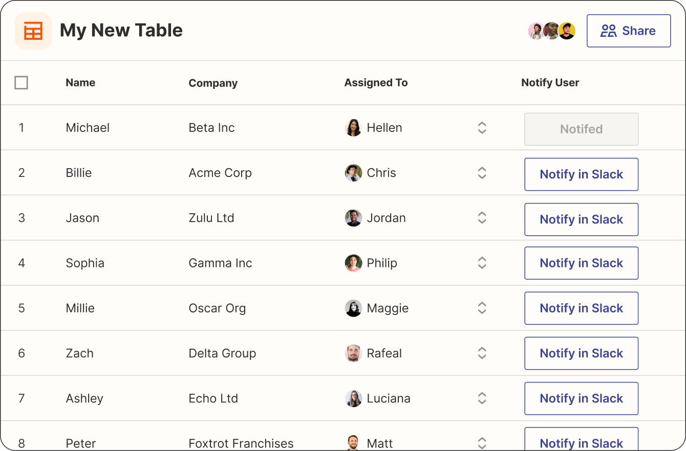 Zapier Tables | Beta